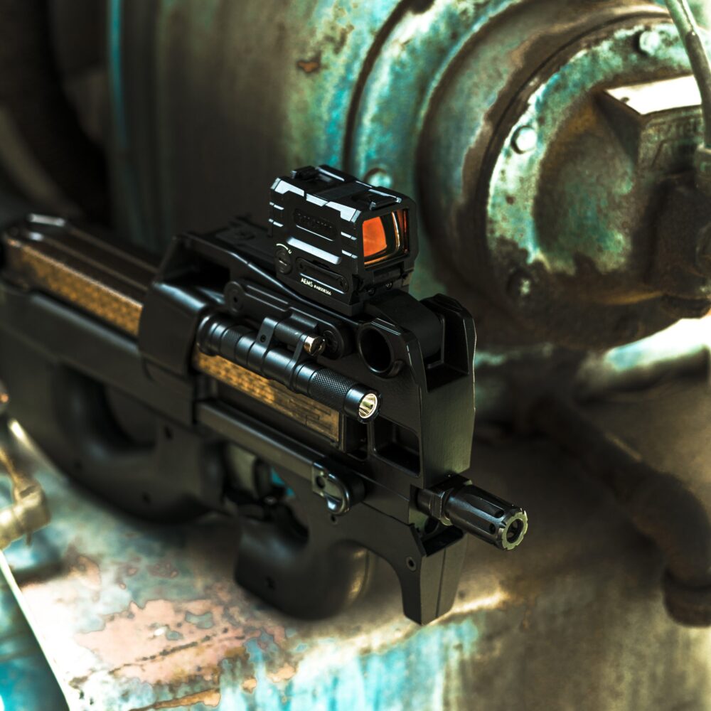 Fn P90 Ps90 Low Profile Optic Mount Holosun Aems Hb Industries